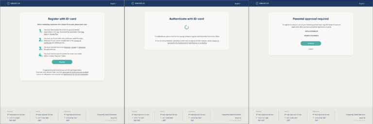 How to register a child’s Smart-ID account with an ID-card? - Smart-ID