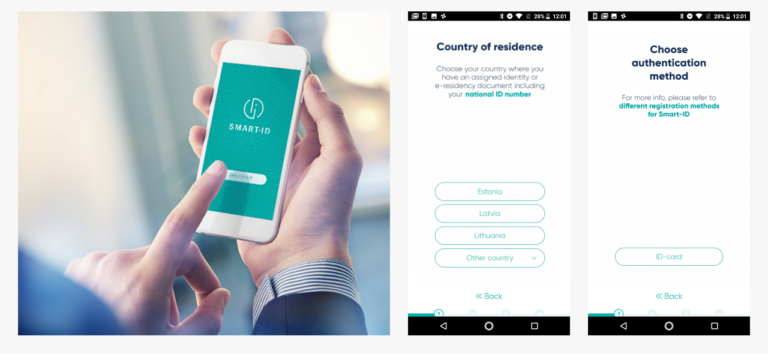 How to register a Smart-ID account using an ID-card - Smart-ID