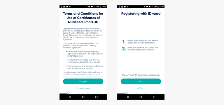 How to register a Smart-ID account using an ID-card - Smart-ID