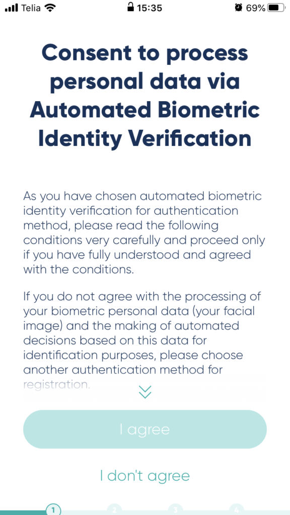 Stage 1: filling in the forms - Smart-ID